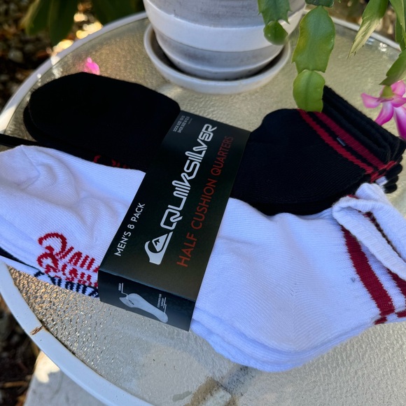 Quiksilver | Underwear & Socks | New Mens 8 Pack Quicksilver Half ...